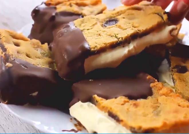 ᐅ Eis Keks Sandwich Rezept Zum selber machen + Video